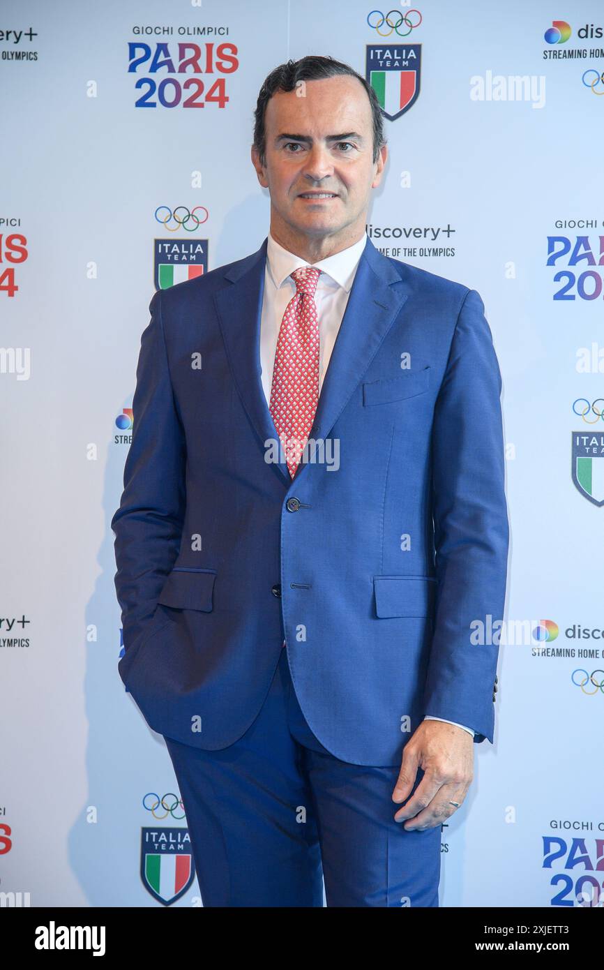 Milano, Milano. 18th July, 2024. Alessandro Araimo, AD Warner Bros ...