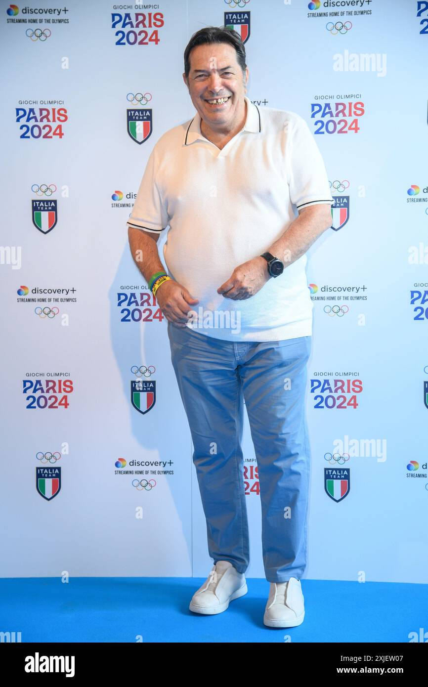 Milano, Milano. 18th July, 2024. Riccardo Magrini alla Conferenza ...