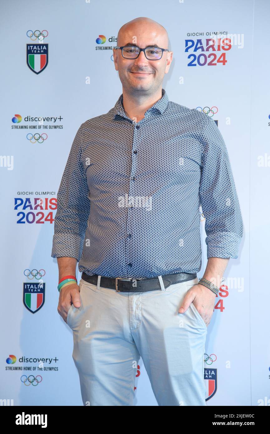 Milano, Milano. 18th July, 2024. Fabrizio Monari alla Conferenza stampa ...