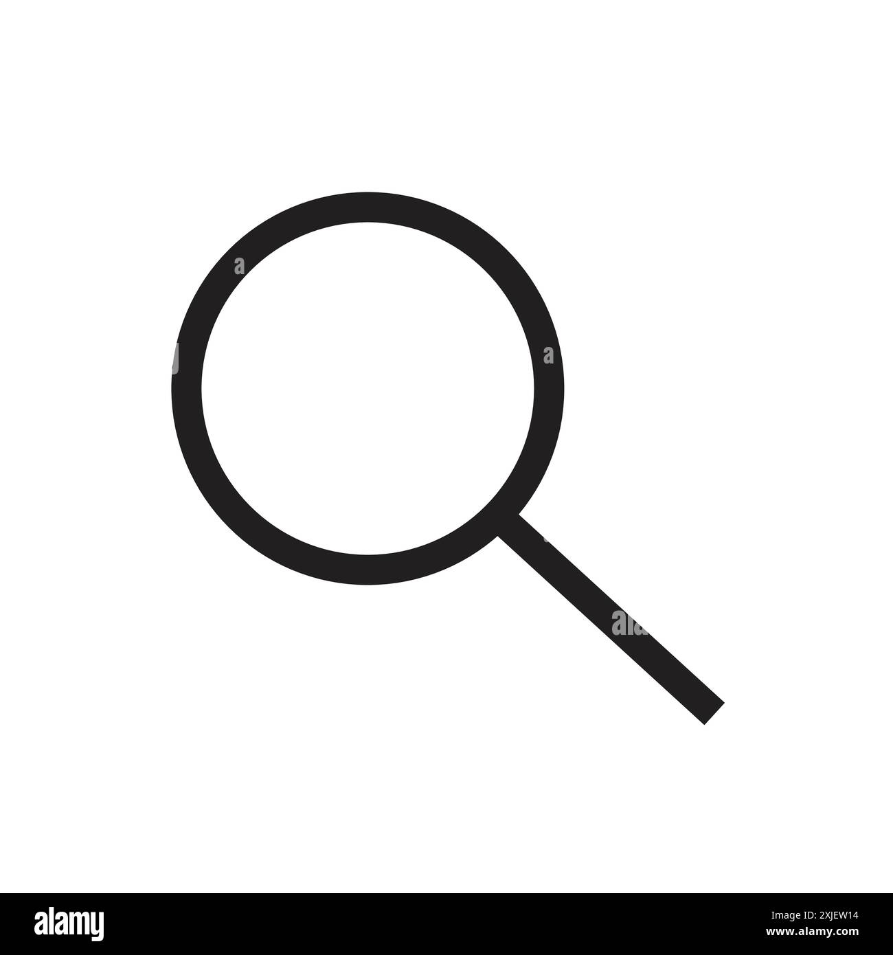 Search person icon simple Cut Out Stock Images & Pictures - Alamy