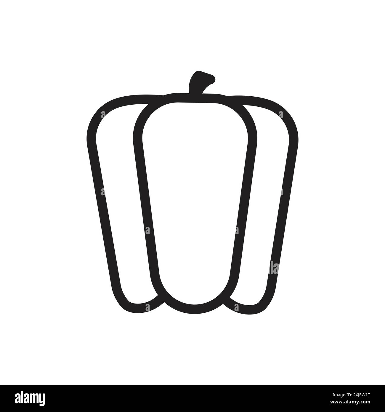 Paprika icon design by Ayaan simple flat vector symbol outline ...