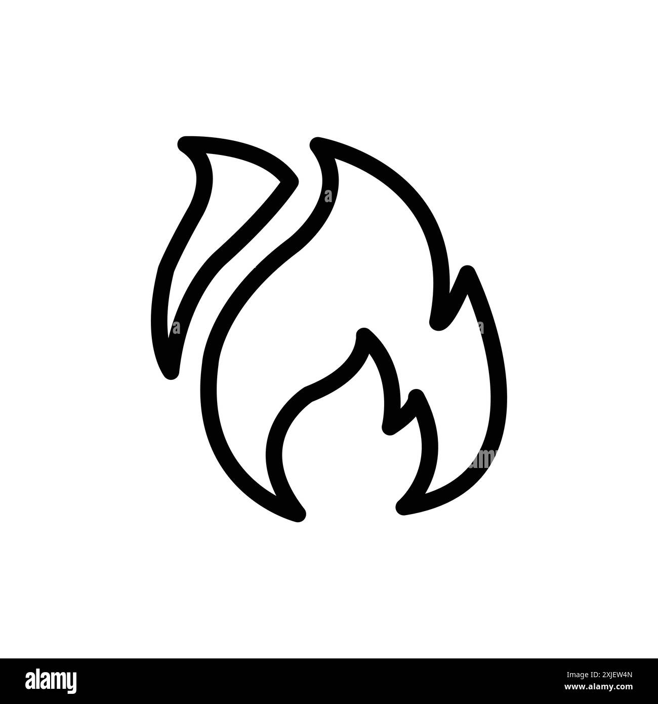Fire icon design by Ayaan simple flat vector symbol outline collection ...