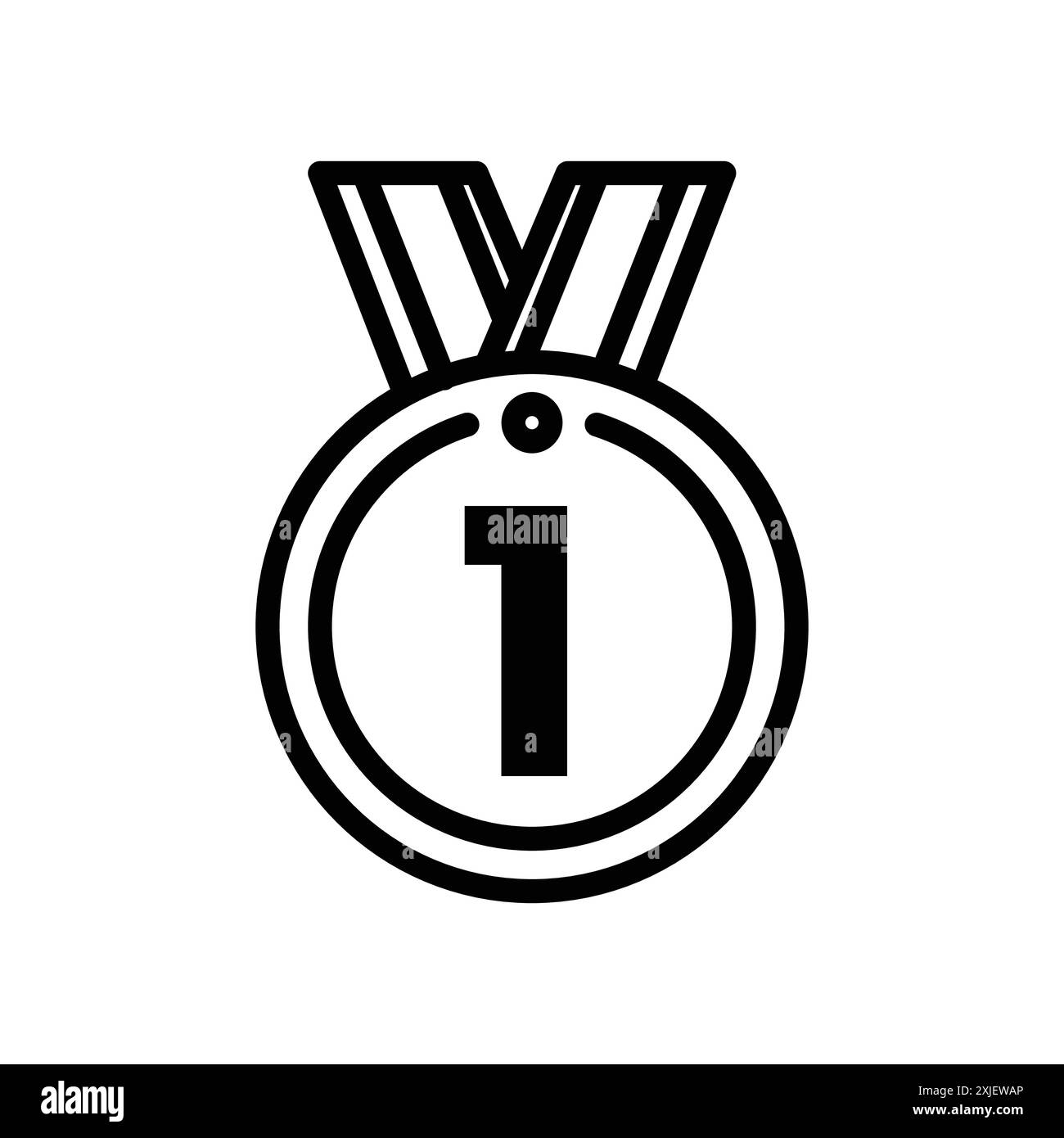 Medal icon design by Ayaan simple flat vector symbol outline collection ...