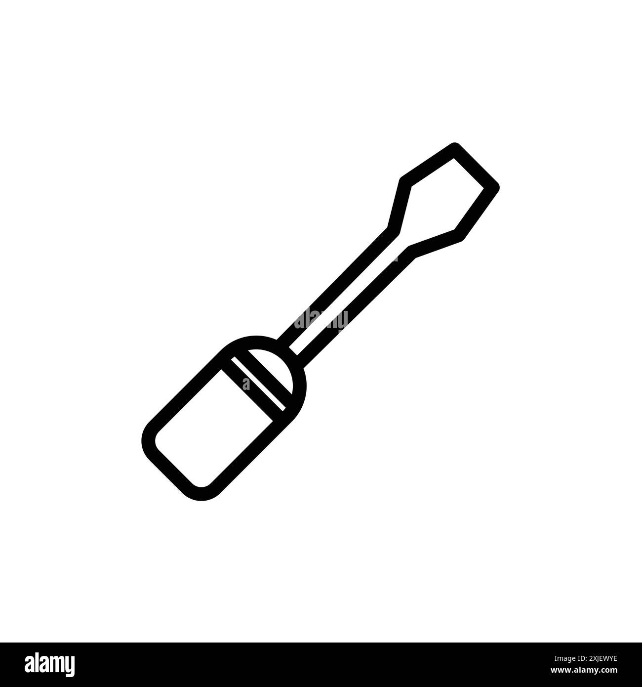 Screwdriver icon design by Ayaan simple flat vector symbol outline ...