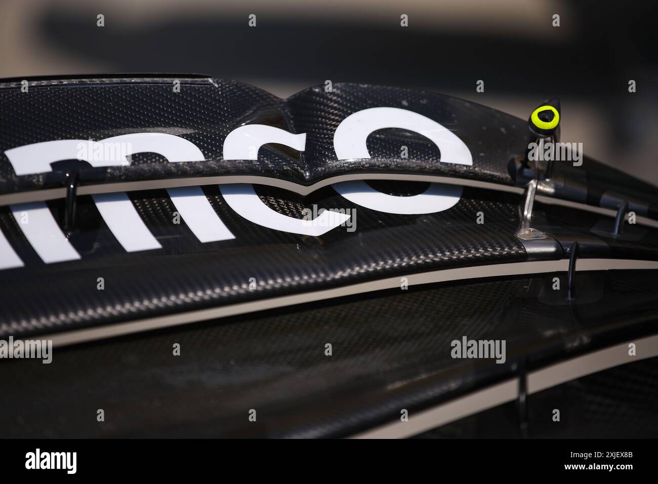 Mogyorod, Hungary, 18/07/2024, Aston Martin F1 Team AMR23, mechanical ...