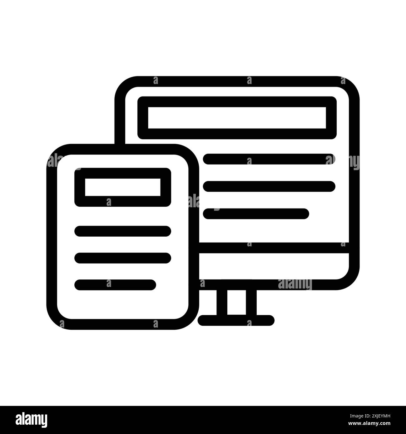 Responsive Design icon design by Ayaan simple flat vector symbol ...