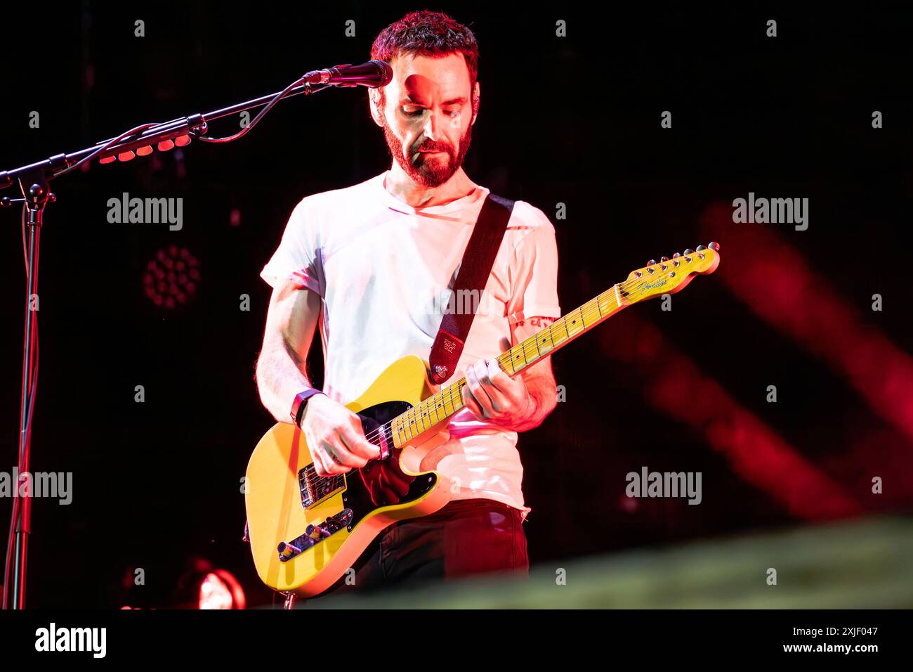 Locarno Switzerland. 17th Jul 2024. The Scottish band SNOW PATROL ...