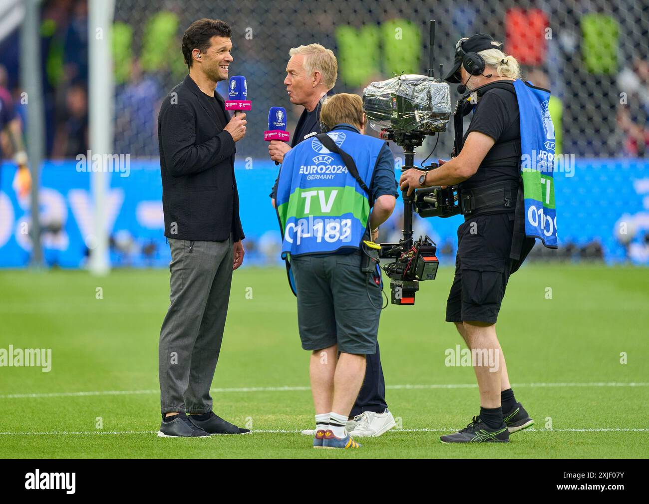 Ex Fussballprofi, DFB Kapitaen Michael BALLACK, Johannes B. Kerner in ...