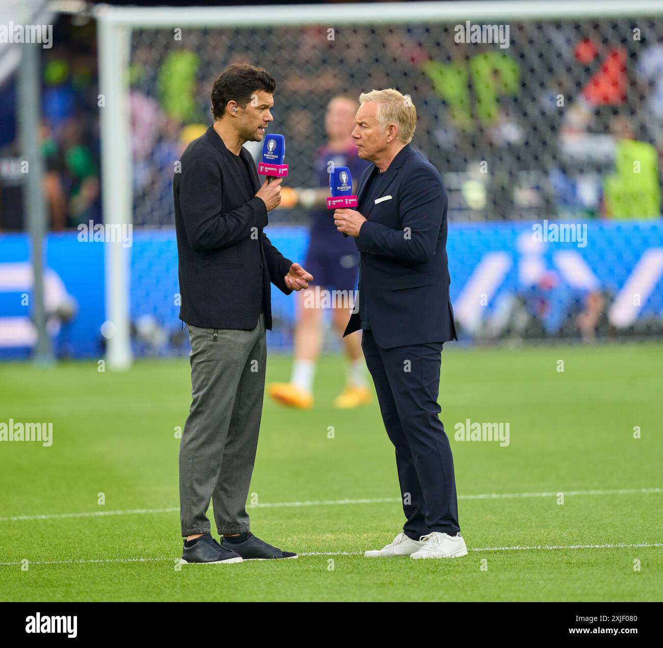 Ex Fussballprofi, DFB Kapitaen Michael BALLACK, Johannes B. Kerner in ...