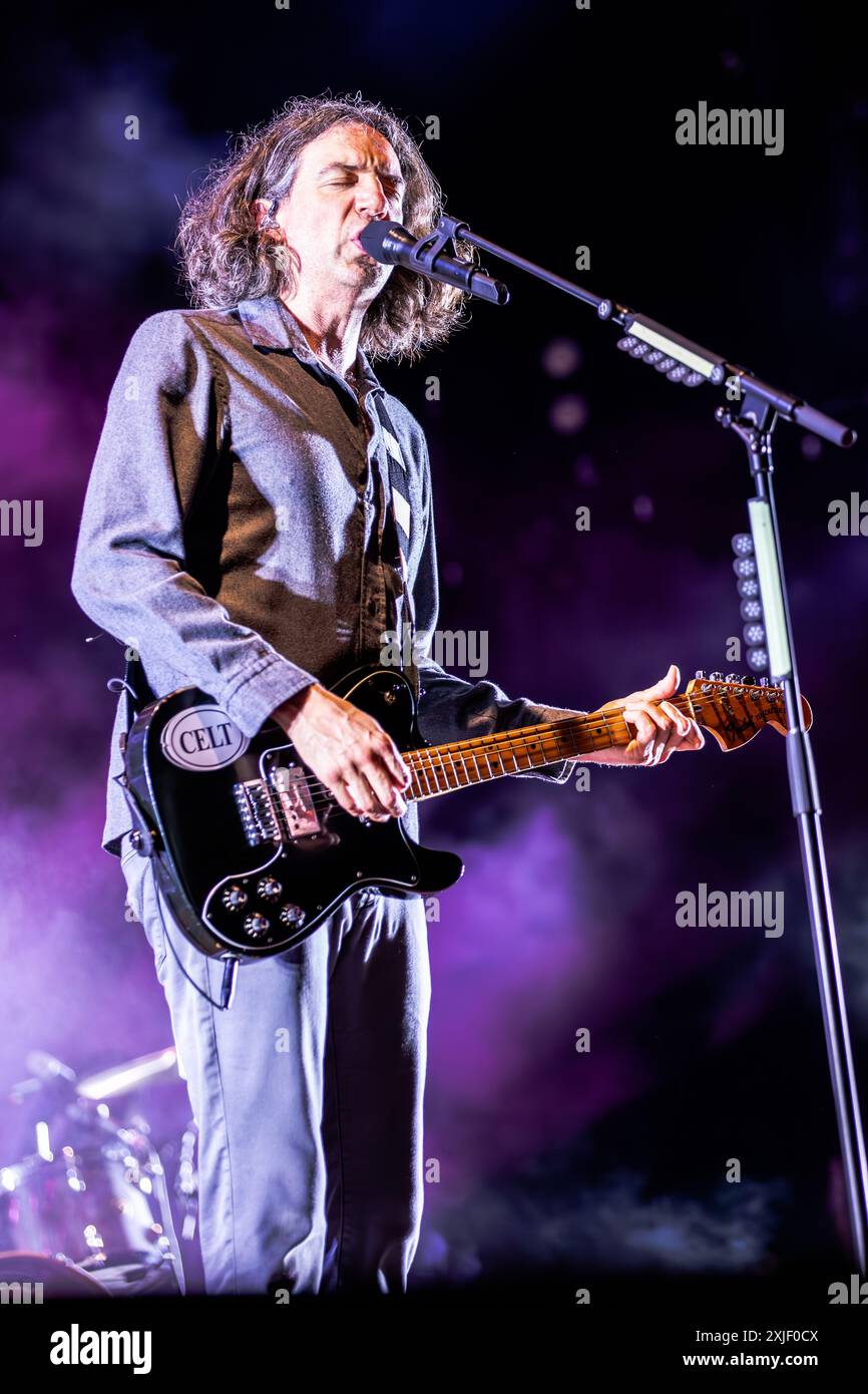 Locarno Switzerland. 17th Jul 2024. The Scottish band SNOW PATROL ...