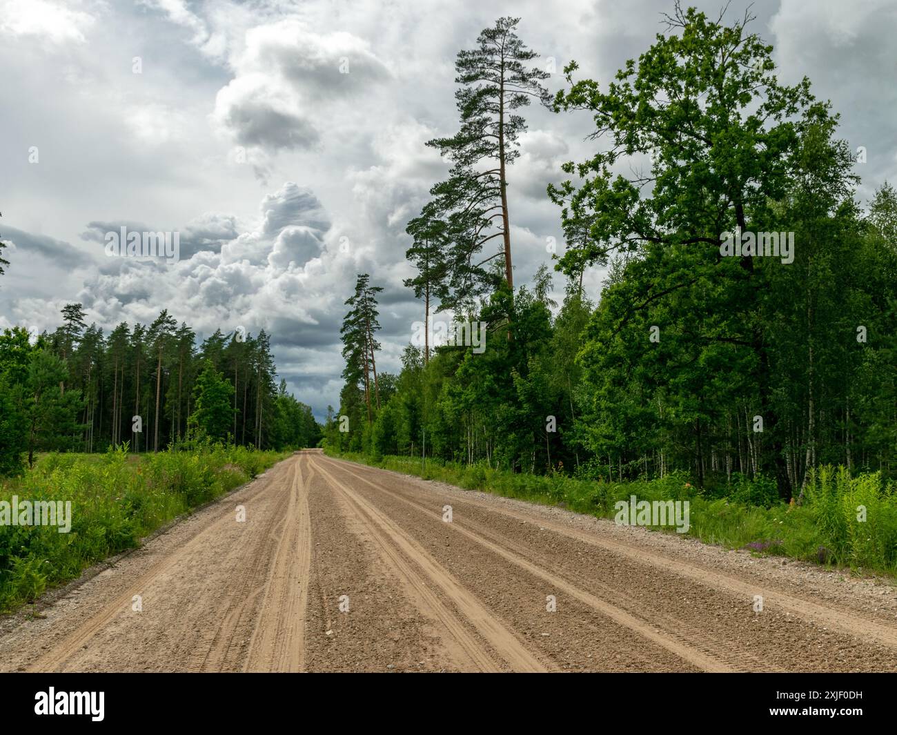 Graded road hi-res stock photography and images - Alamy