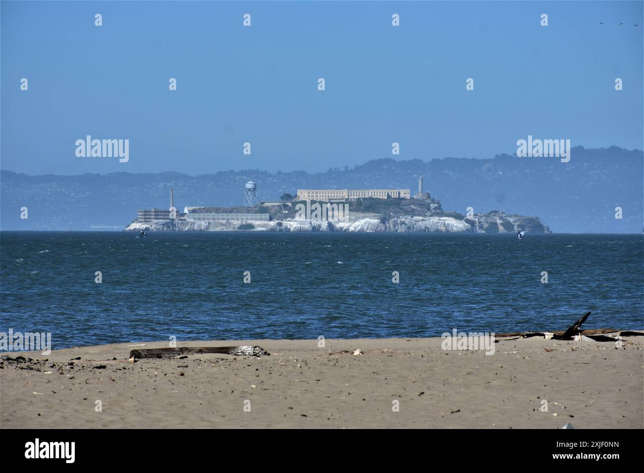 Alcatraz Island Off The Coast of San Francisco Stock Photo - Alamy