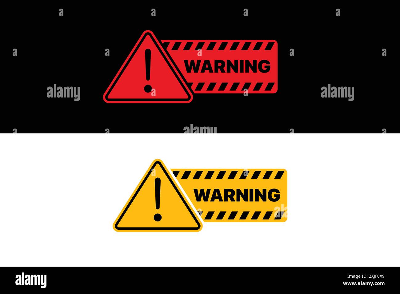 Alert icons warning icon Stock Vector Images - Alamy