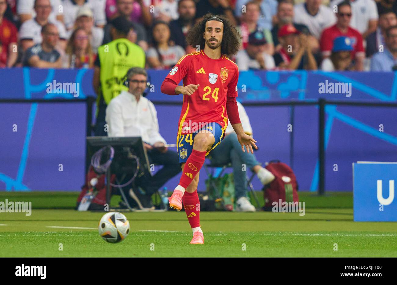 Marc Cucurella, ESP 24 in the final match SPAIN - ENGLAND 2-1 of the ...