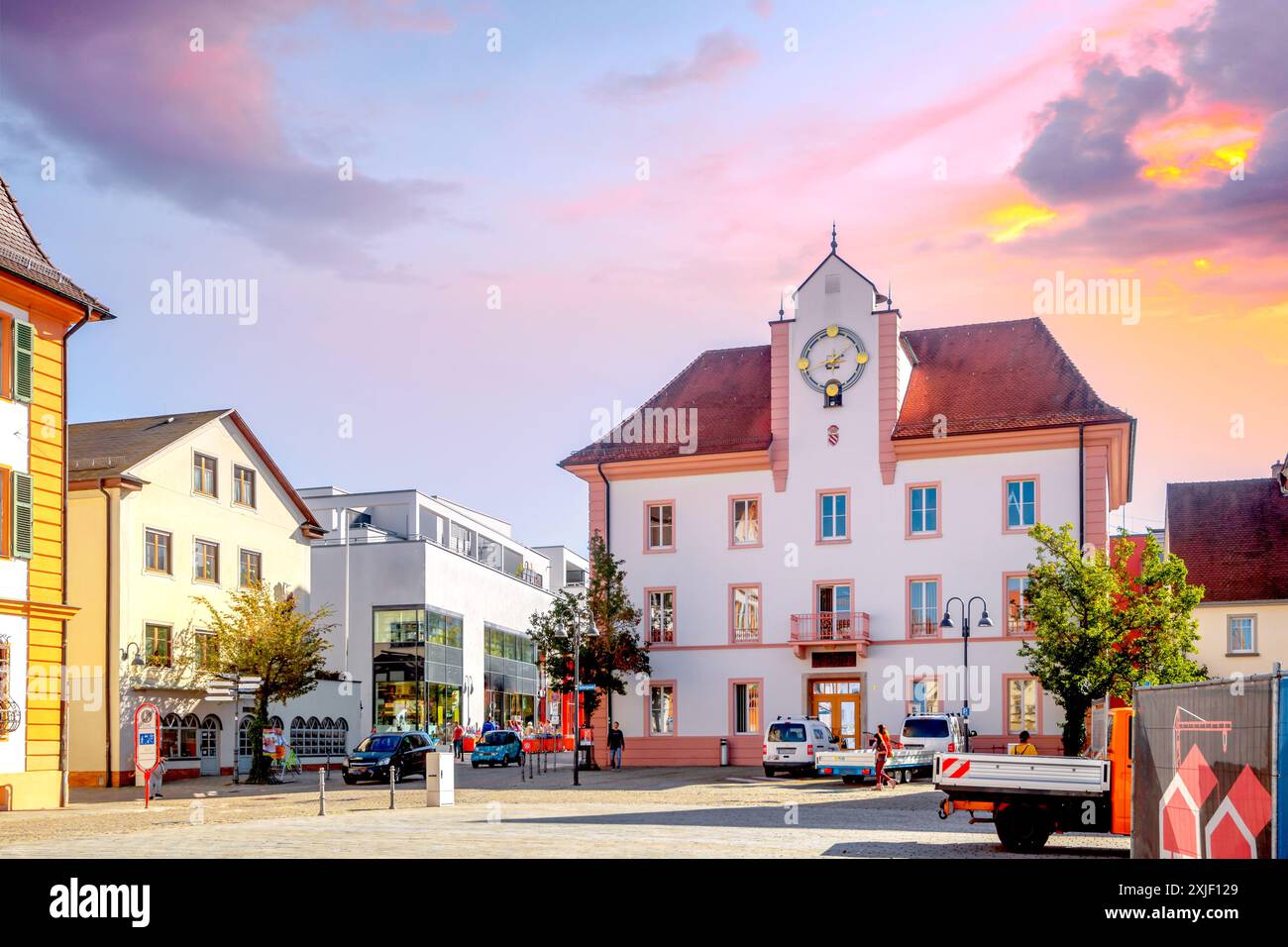Old city of Ehingen, Germany Stock Photo - Alamy