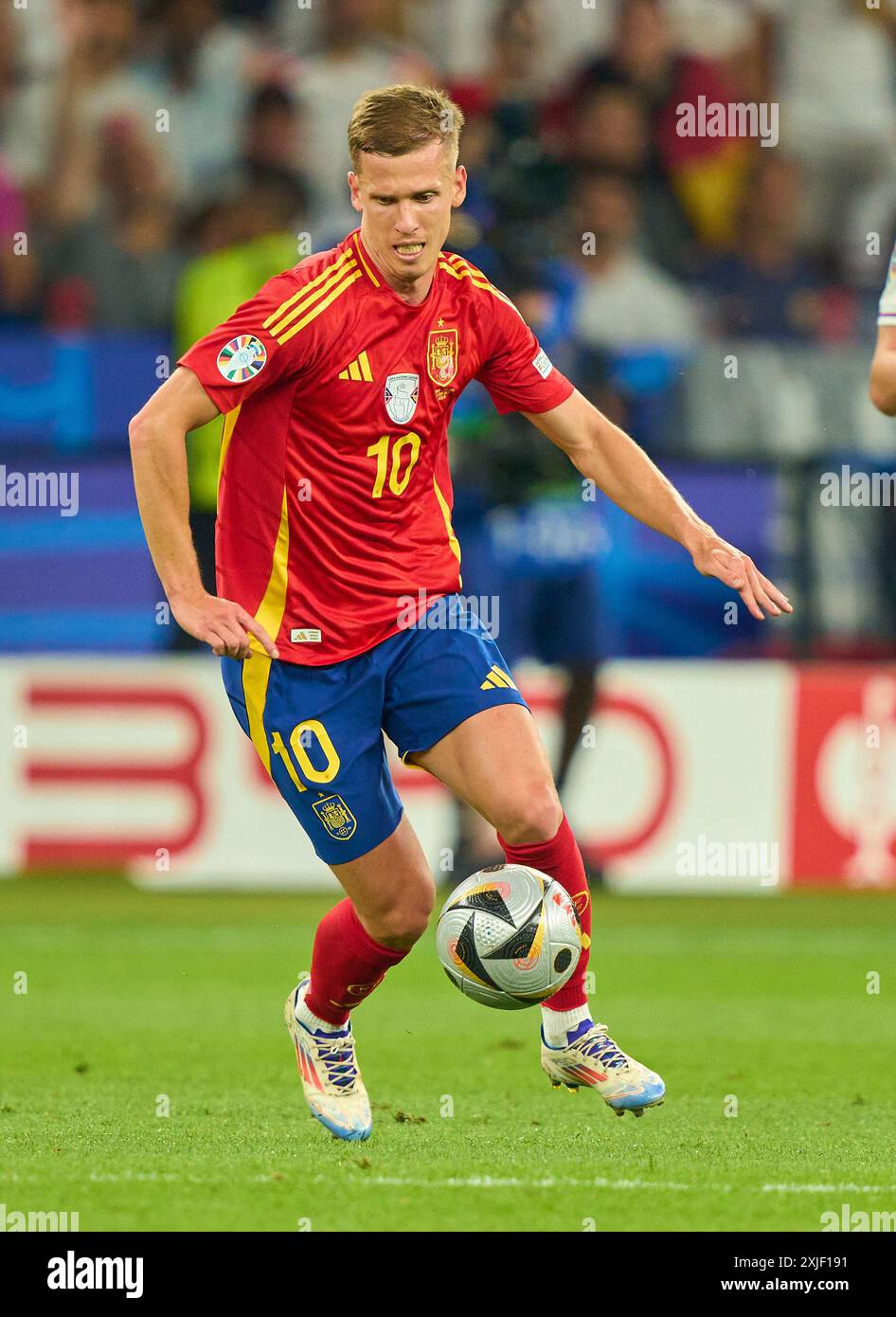 Dani Olmo, ESP 10 in the final match SPAIN - ENGLAND 2-1 of the UEFA ...