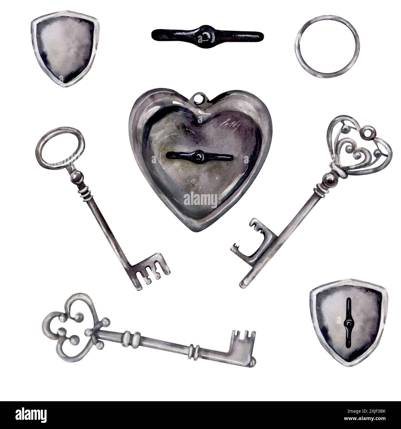 Keyhole painting hi-res stock photography and images - Alamy