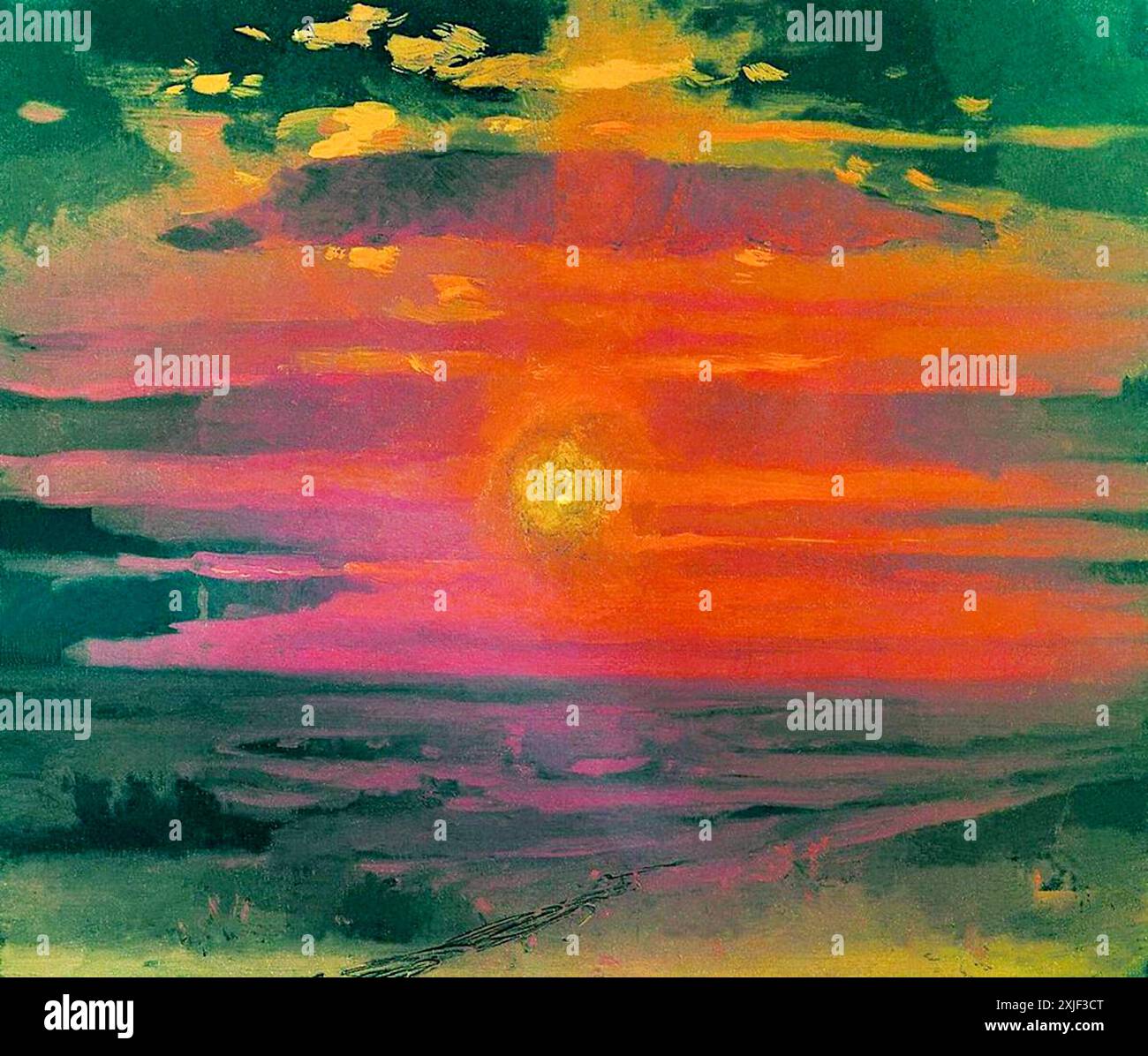 Arkhip kuindzhi artwork hi-res stock photography and images - Alamy