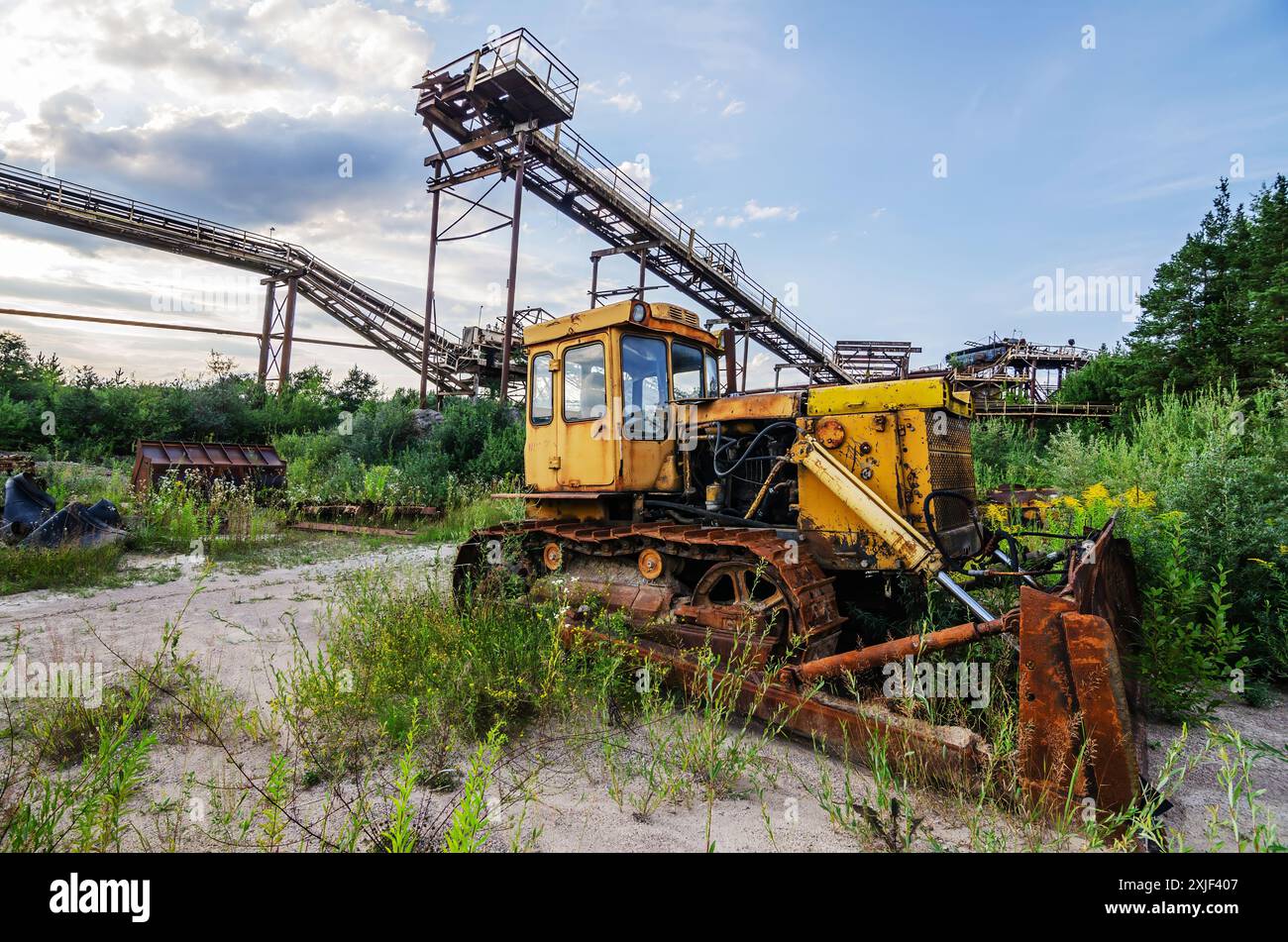 Industrial Graveyard. The Loneliness of Abandoned Heavy Equipment ...