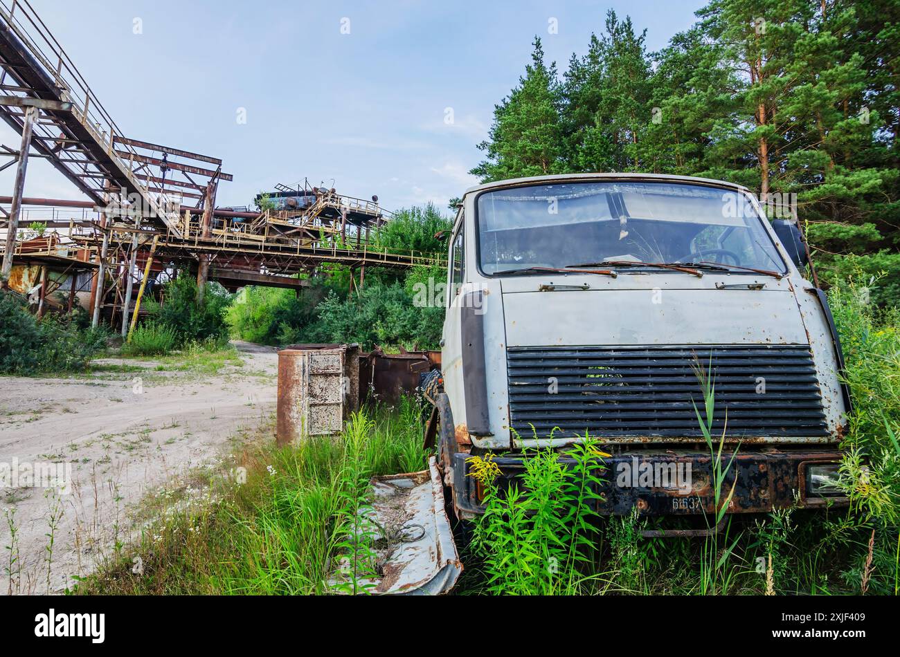 Industrial Graveyard. The Loneliness of Abandoned Heavy Equipment ...