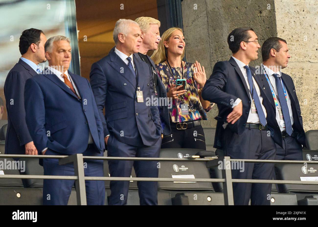 Berlin, Germany. 14th July, 2024. Viktor ORBAN (L), Hungarian President ...