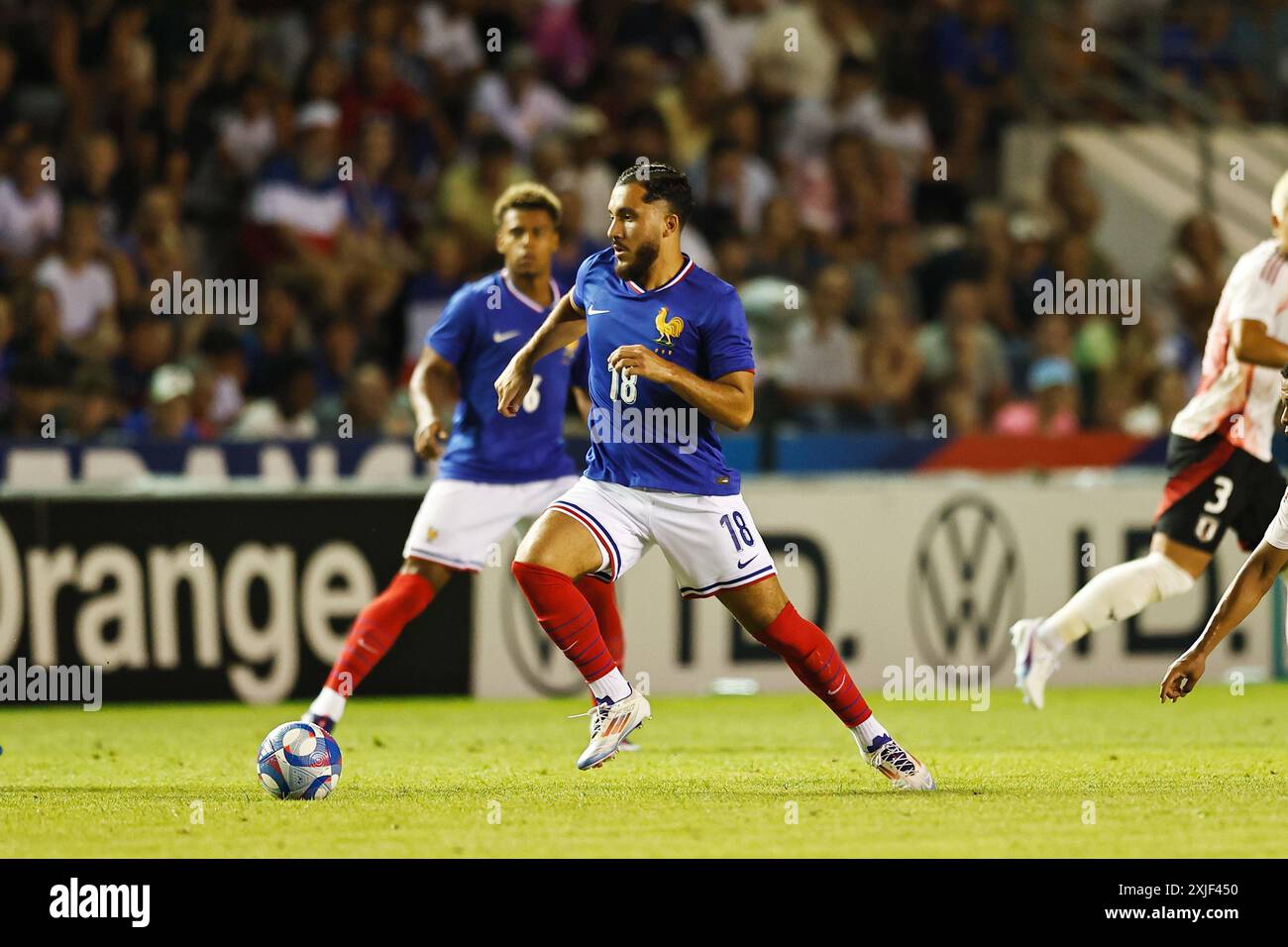 Rayan Cherki (FRA), JULY 17, 2024 - Football / Soccer : Under 23 ...