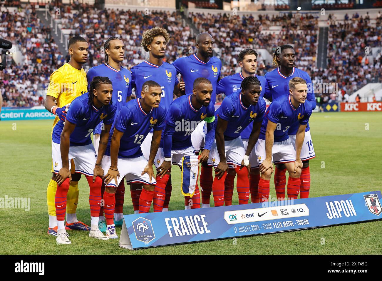 France team group line-up (FRA), JULY 17, 2024 - Football / Soccer ...