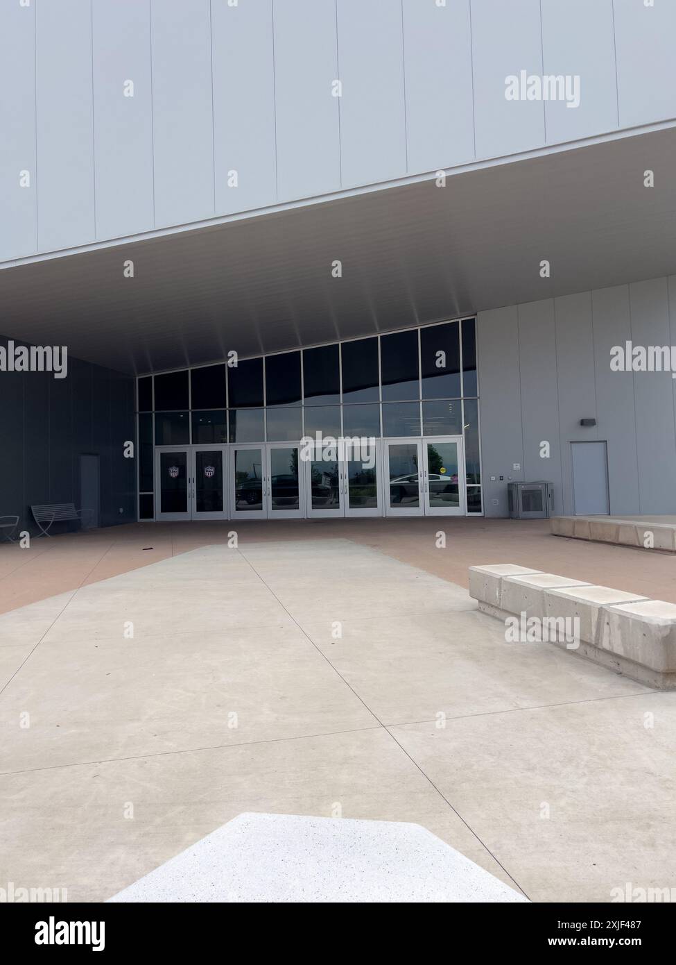 South Suburban Recreation Center Entrance Stock Photo - Alamy
