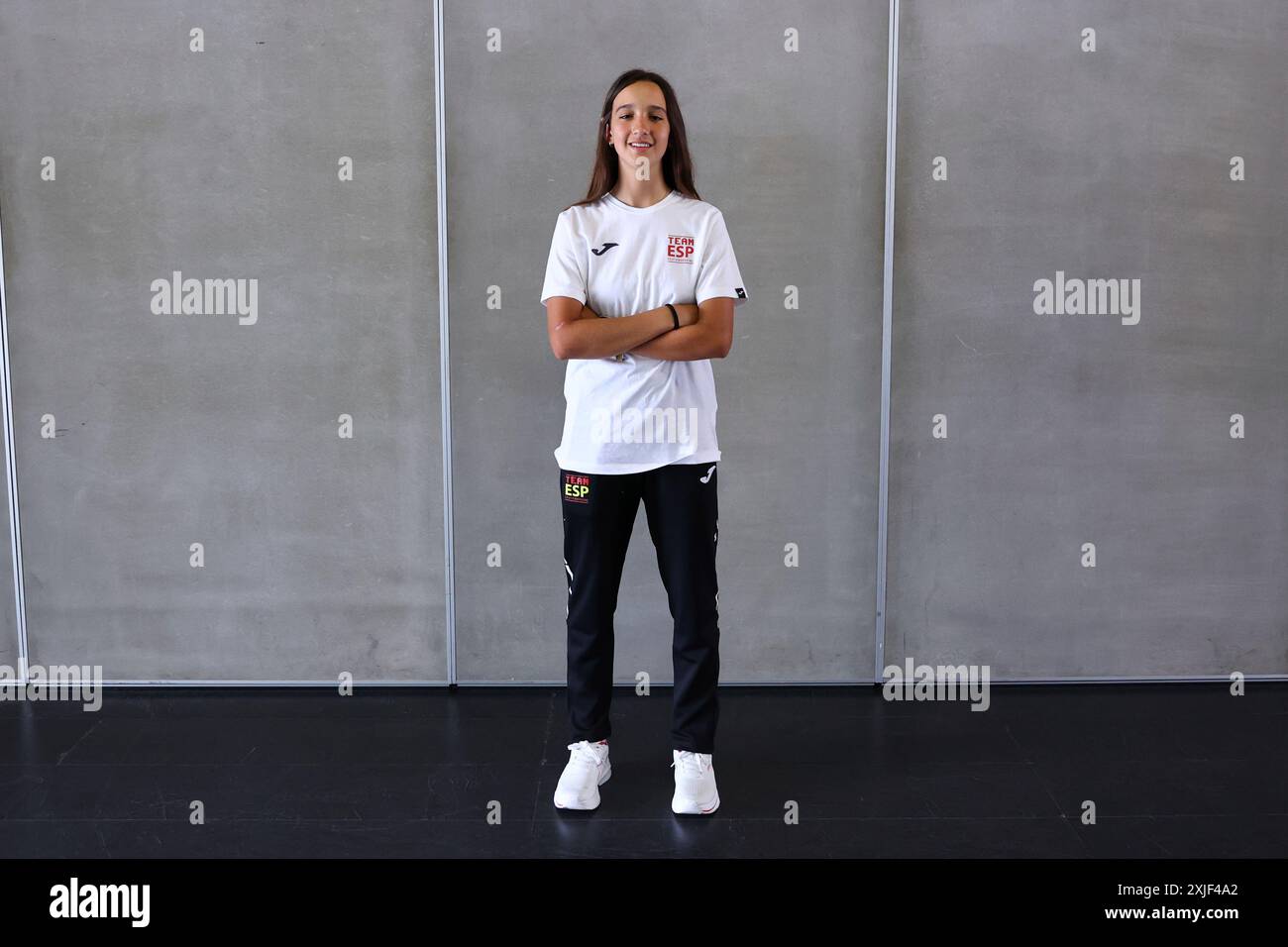 Natalia Munoz pose for a photo during the Media Day of the Spanish ...