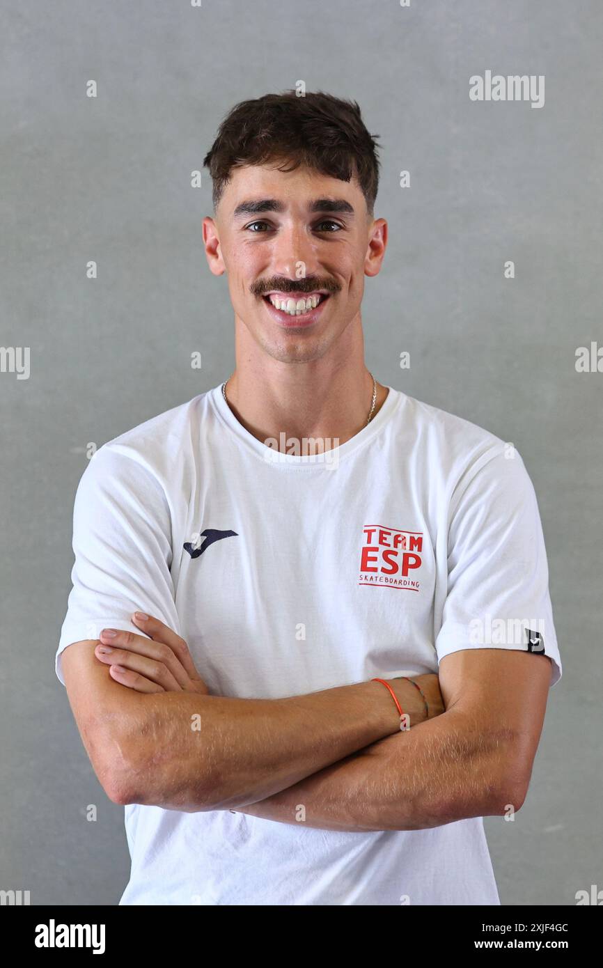 Danny Leon pose for a photo during the Media Day of the Spanish ...