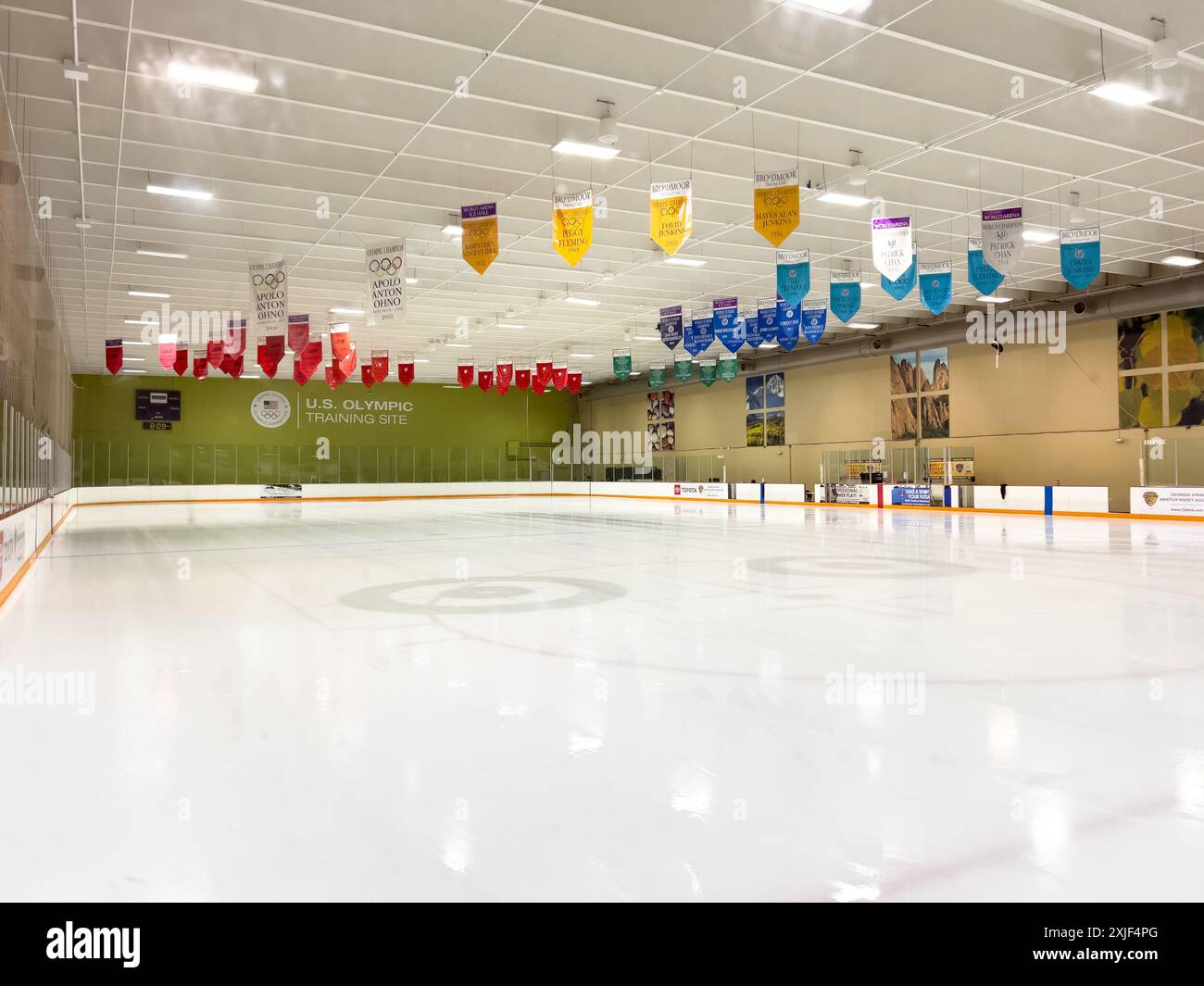World Arena Ice Hall. U.S. Olympic Training Site Stock Photo - Alamy