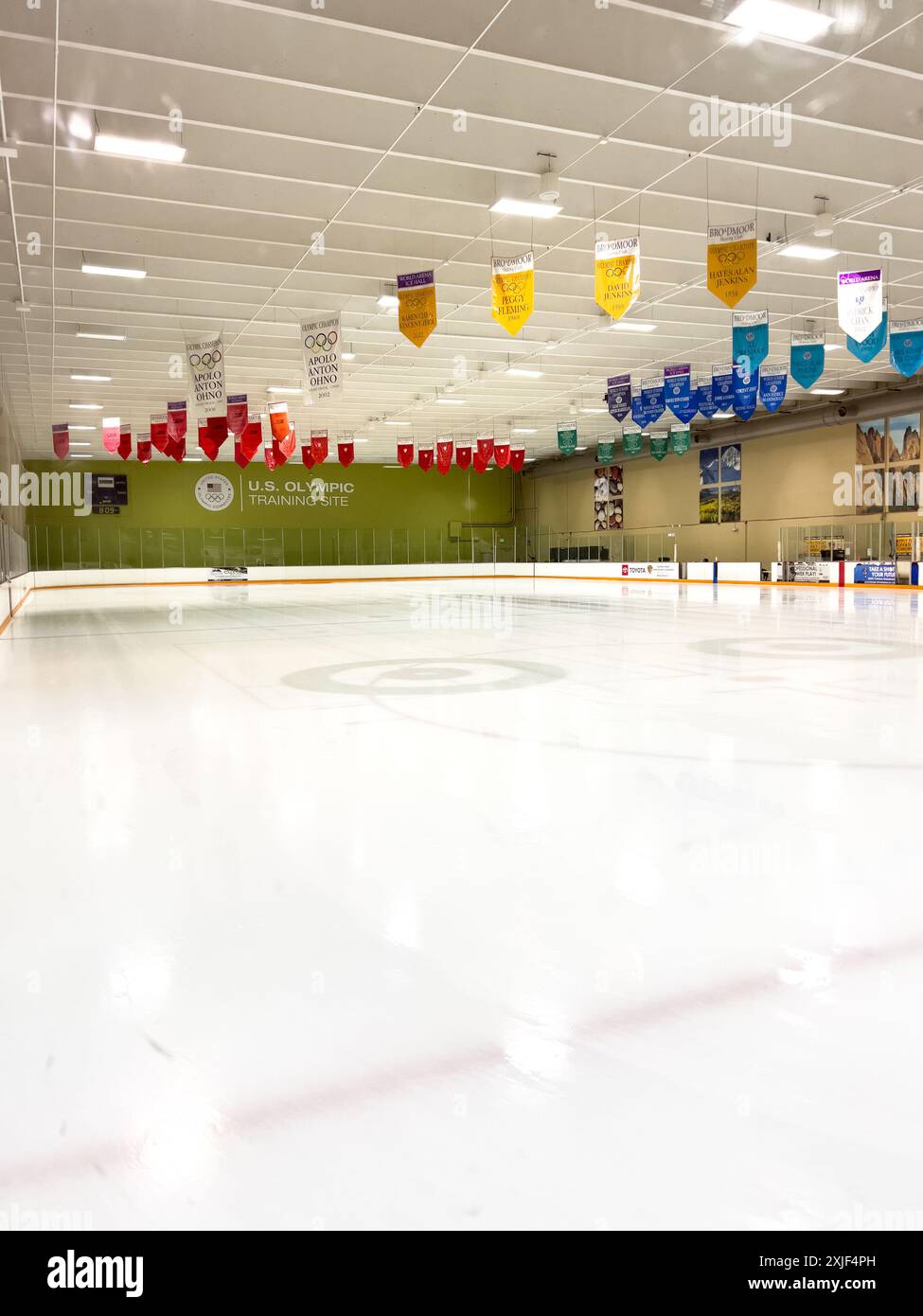 World Arena Ice Hall. U.S. Olympic Training Site Stock Photo - Alamy