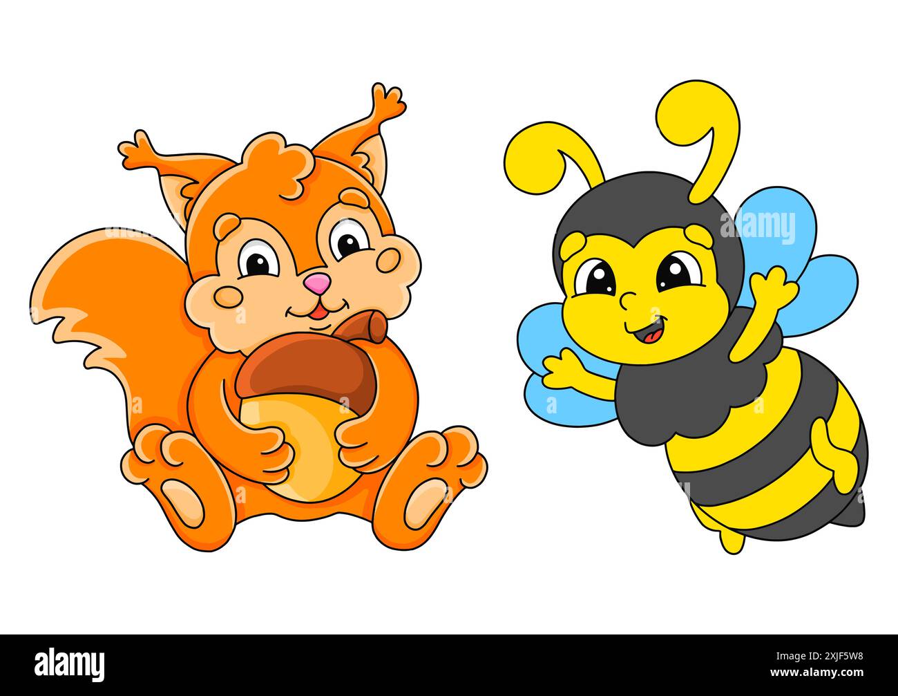 Cartoon character. Isolated on white background. Design element ...