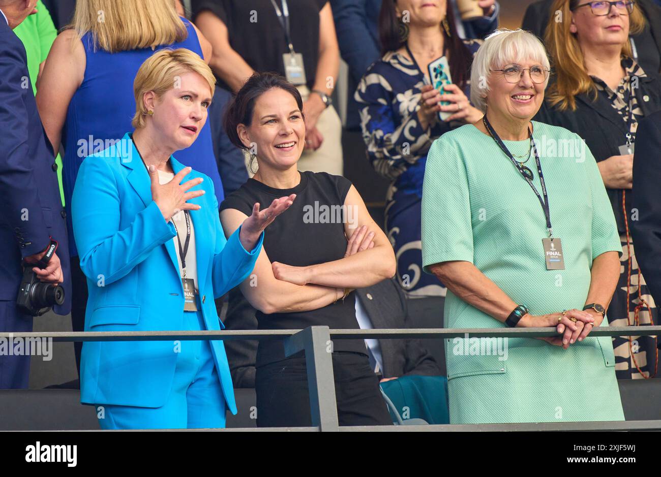 (L-R) Manuela Schwesig, SPD Politikerin, Mitglied des Bundesrates der ...