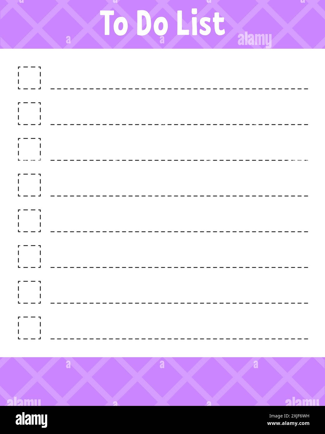 To do list. Printable template. Lined sheet. Handwriting paper. For ...