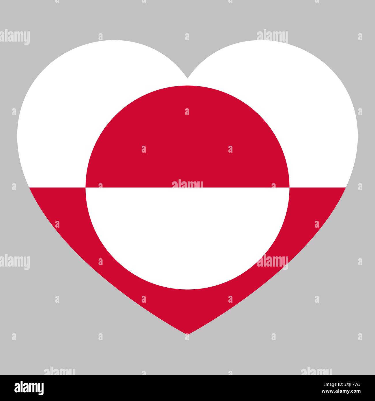 Love denmark heart shape Stock Vector Images - Alamy