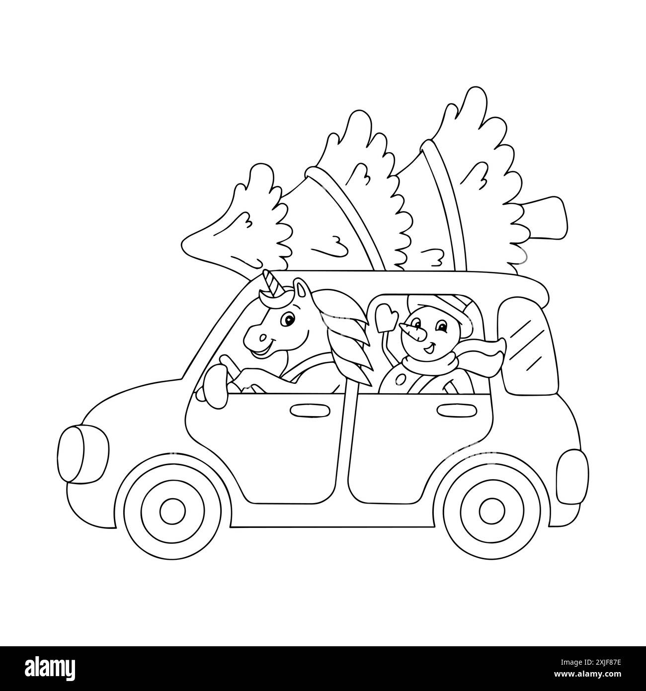 Magic ride Black and White Stock Photos & Images - Alamy