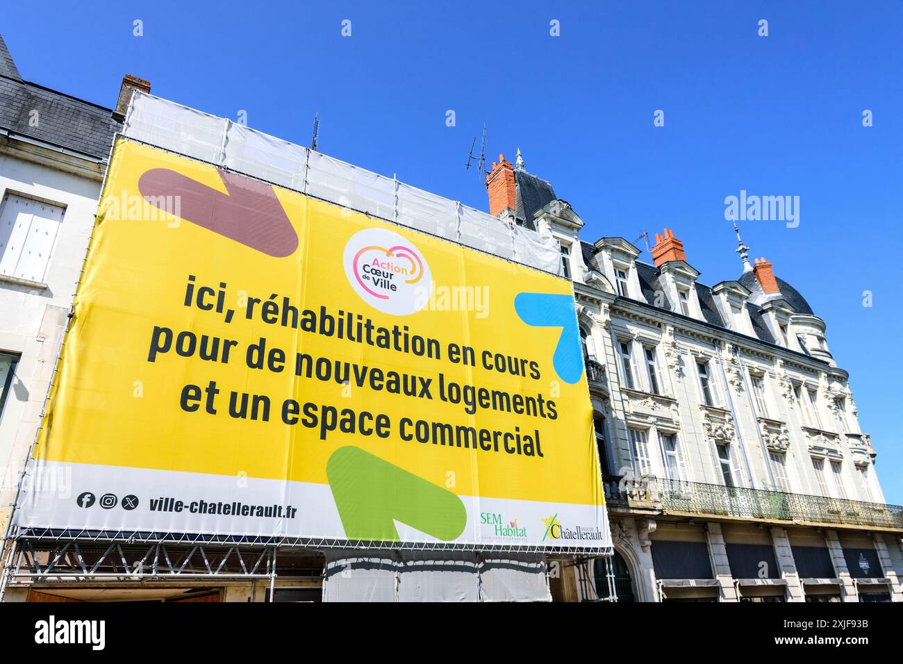 Notice of rebuilding hi-res stock photography and images - Alamy