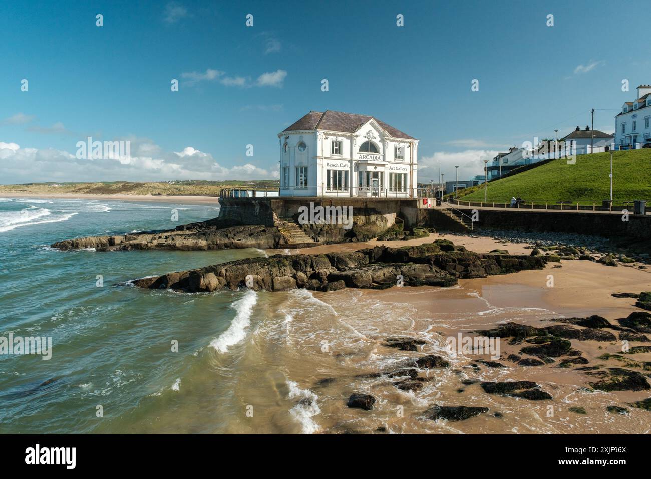 The Arcadia Portrush Stock Photo - Alamy
