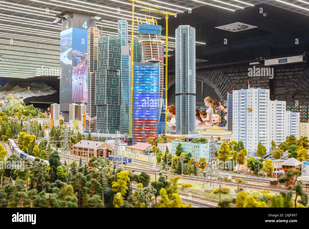 Grand Maket Russia is the largest model of Russian regions, with the ...