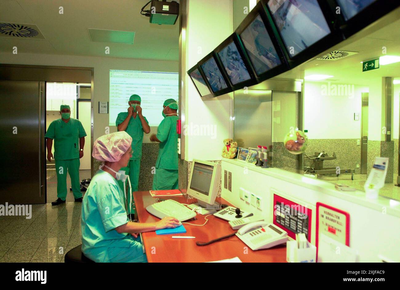 administration and documentation for diagnosis in an hospital ...