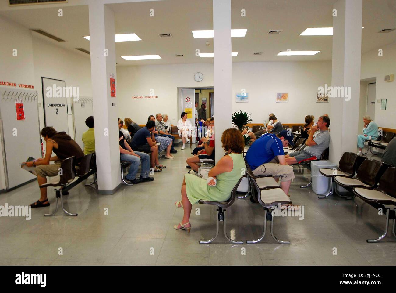 administration and documentation for diagnosis in an hospital ...