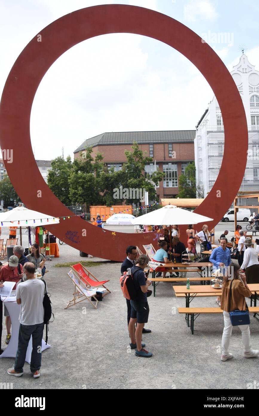 Dieter Reiter Oberbuergermeister Viktoria Molnar Junge Peter Pop art ...