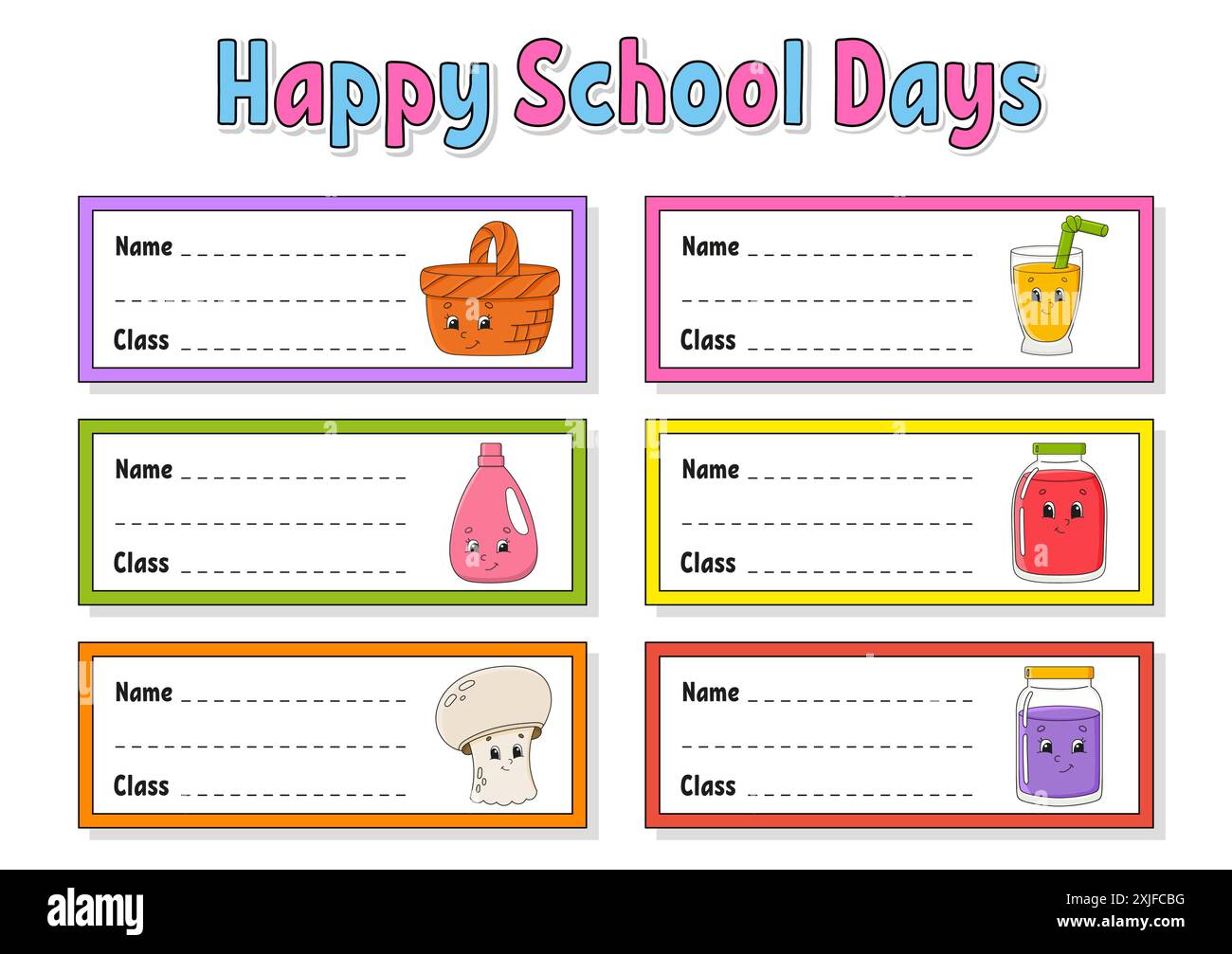 Classroom decor vector vectors hi-res stock photography and images - Alamy