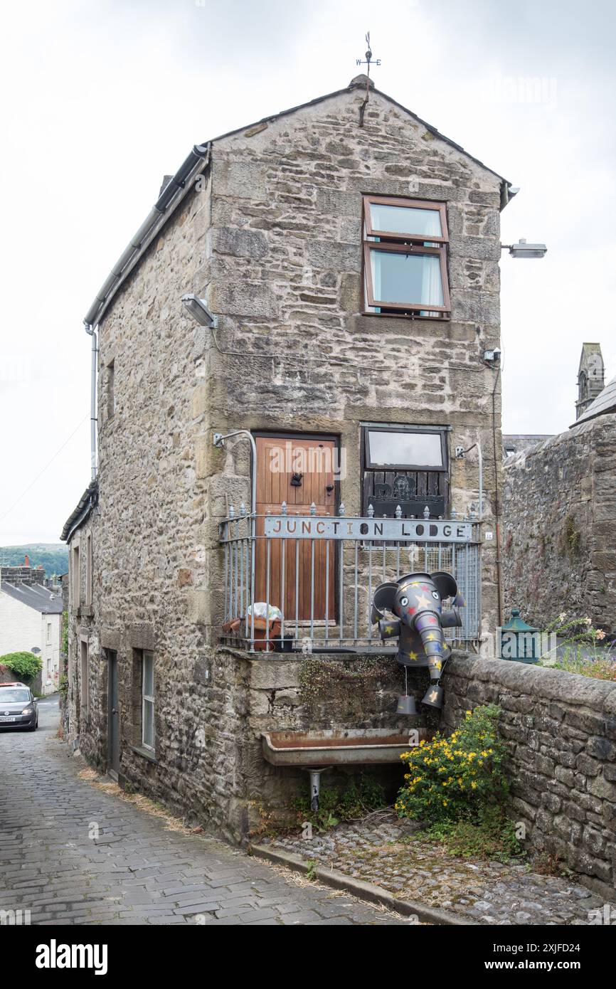 Elephant at 'The Junction' Upper Settle. On show at the Settle ...