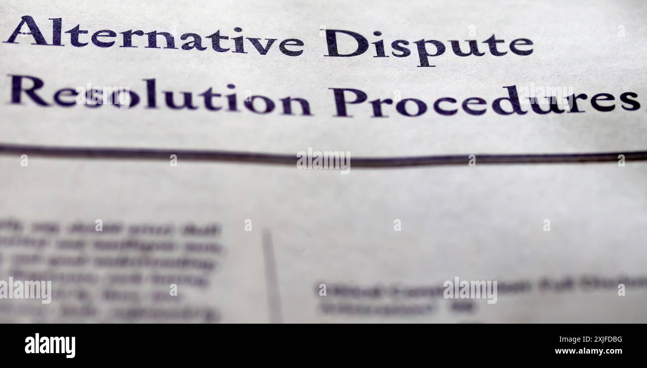 Conflict resolution frameworks hi-res stock photography and images - Alamy