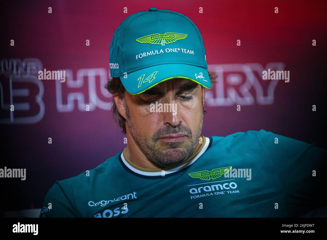 14 Fernando Alonso, (ESP) Aramco Aston Martin Mercedes during the ...