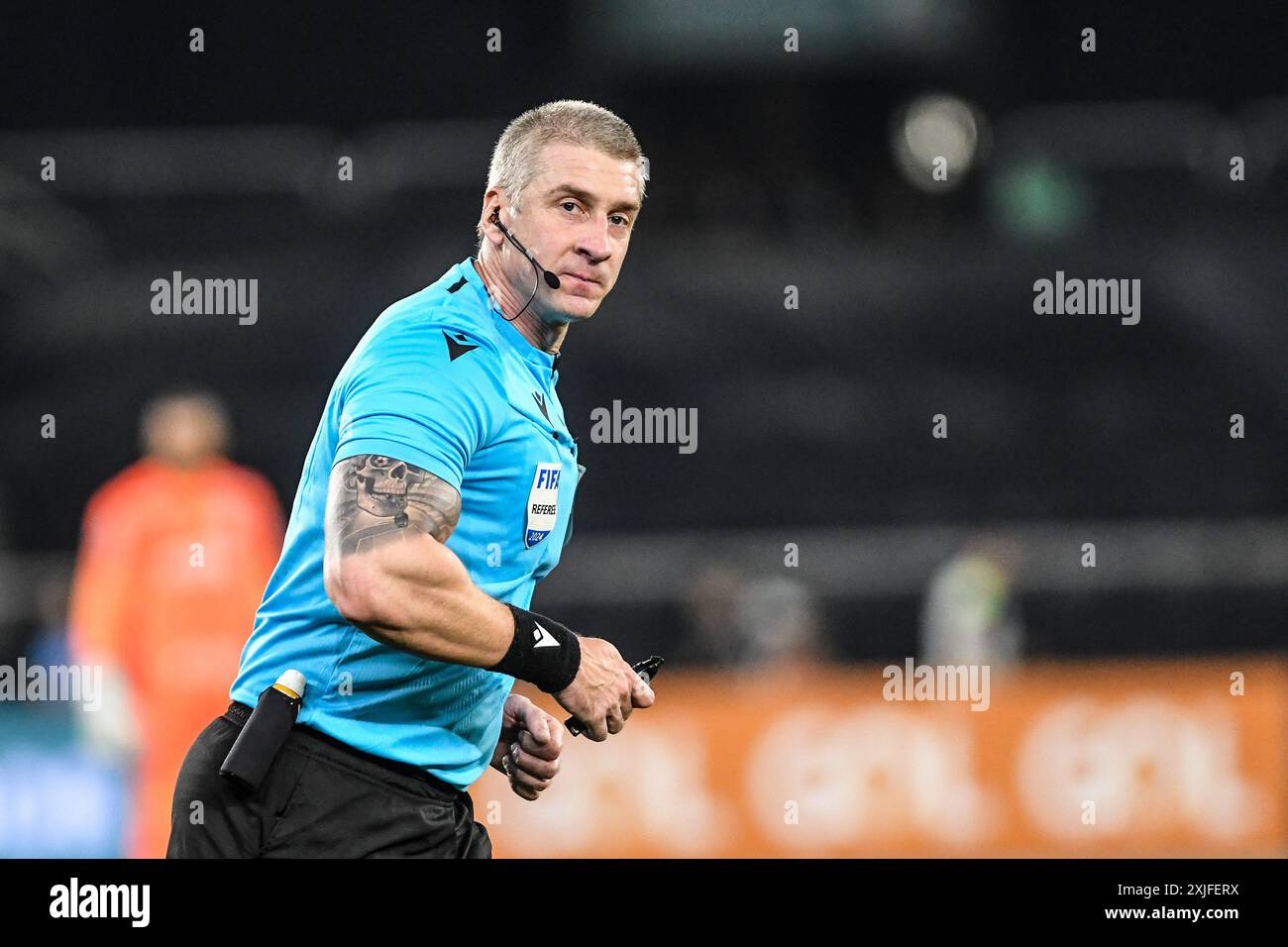 Rio, Brazil - july 17 2024: Anderson Daronco referee in match between ...
