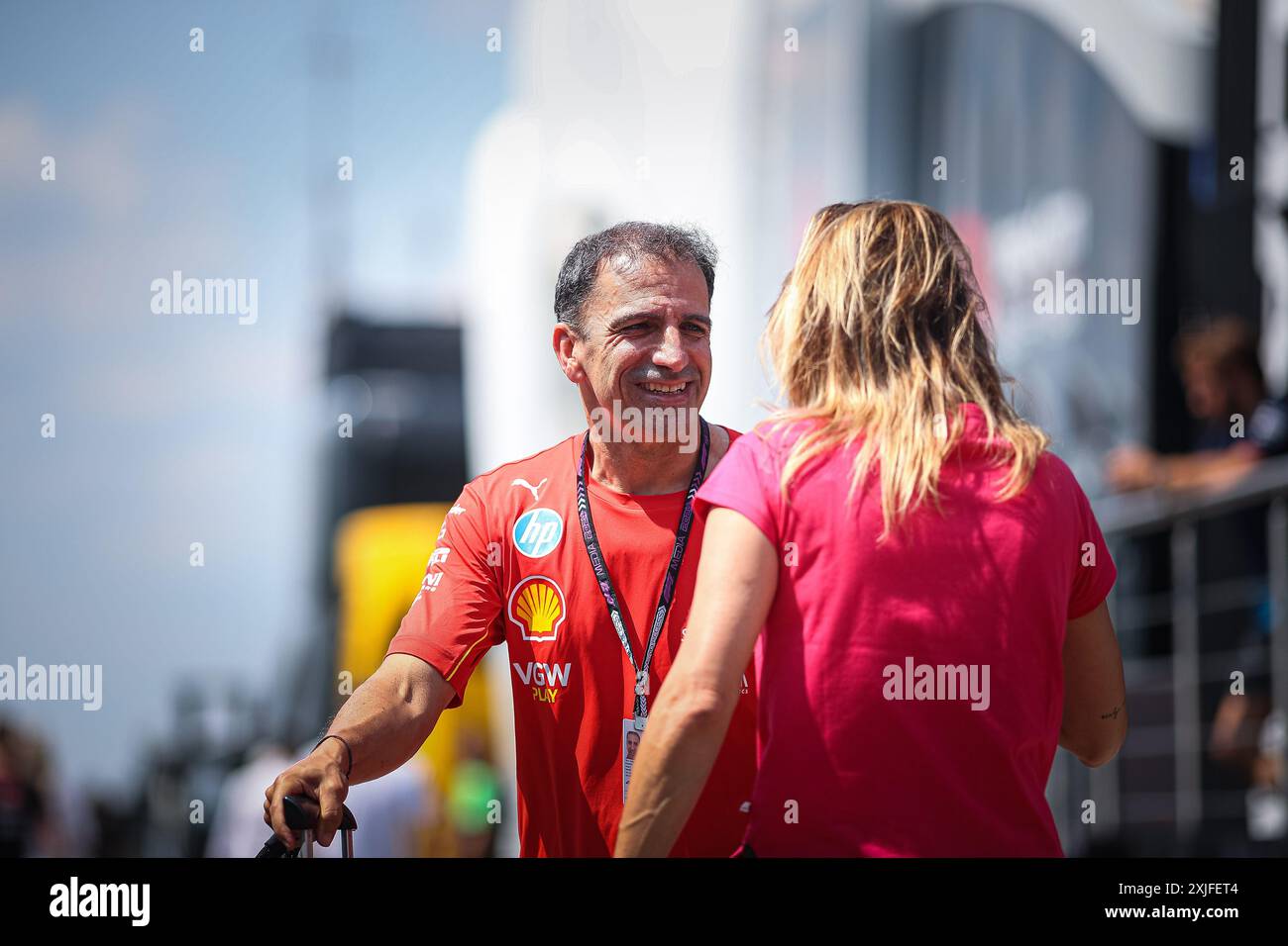 Marc Gene, former driver for Minardi and Ferrari Ambassador, now Sky ...