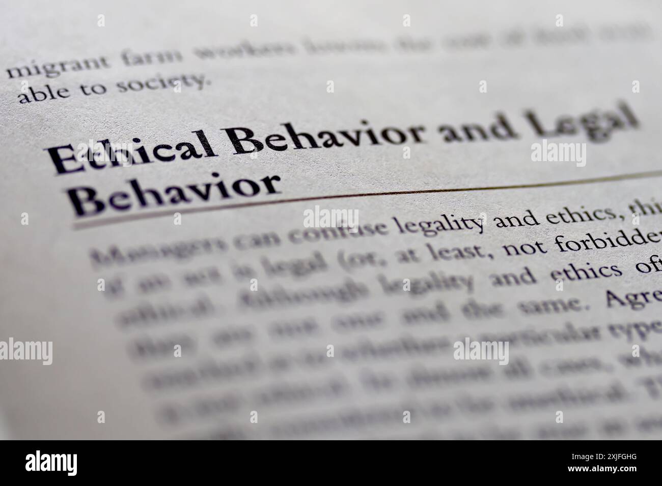 Ethical frameworks hi-res stock photography and images - Alamy